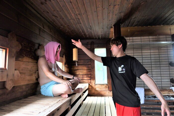 SODANE - 4Dシアター熱波！永井テツヤ師 シャトレーゼ ガトーキングダム サッポロ「GKSサウナビレッジ」OPEN記念アウフグース 北海道のサウナ野郎パンダ・リー「ととのえ道場」[161]